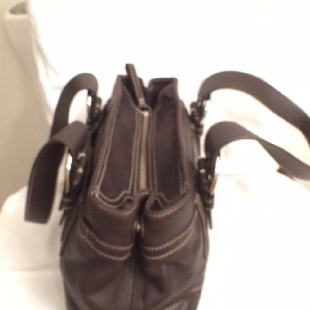 Coach Soho F10911 Tote Brown Leather Satchel - Gem